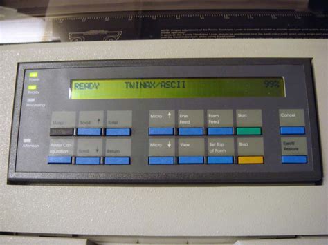 IBM I P Lpm LINE MATRIX NETWORK IPDS PRINTER