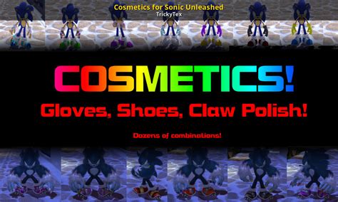 Cosmetics For Sonic Unleashed Mod For Unleashed Recompiled Ur Mods