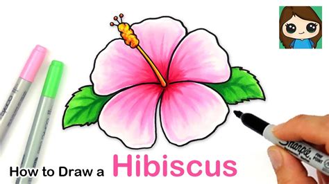 How To Draw An Easy Hawaiian Flower Best Flower Site