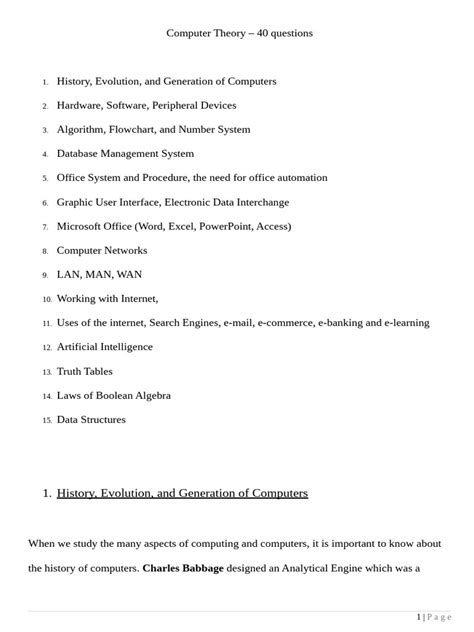 Computer Theory Pdf Databases Graphical User Interfaces