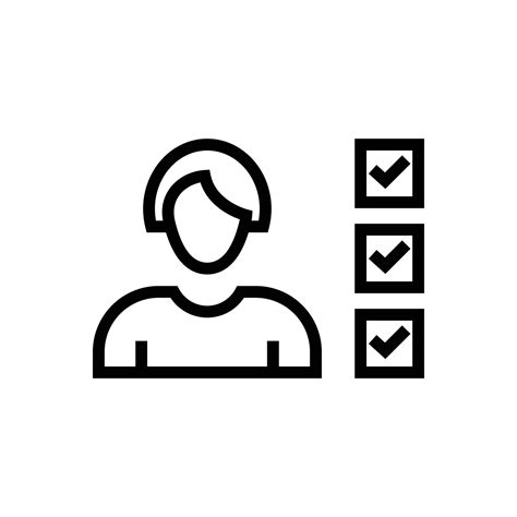 Task Icon Outline Icon 34950169 Vector Art At Vecteezy