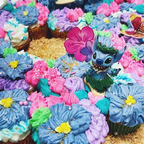 Lilo And Stitch Cupcakes Lelo And Stich Cupcake Cakes Lilo Stitch