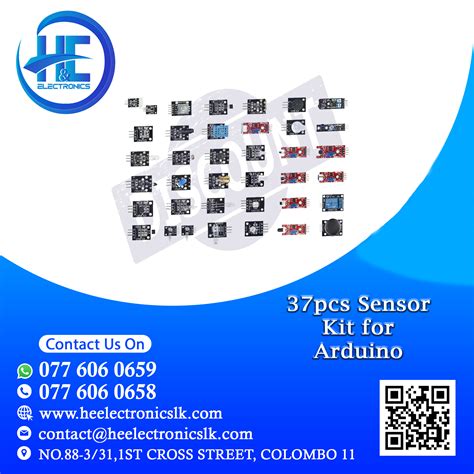 37pcs Sensor Kit For Arduino Hande Electronics
