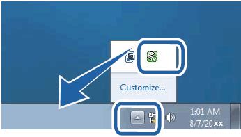 Open The Status Monitor Brother