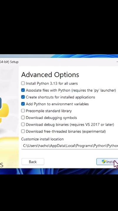 Python Course02 Install And Setup Python Youtube