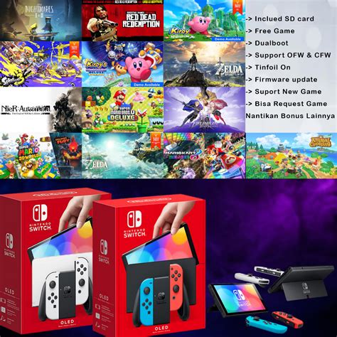 Jual Nintendo Switch Oled Cfw Shopee Indonesia