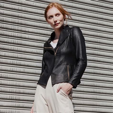 Liquid Leather Signature Jacket Black Xs Myrilla