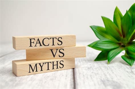 Premium Photo Fact Vs Myth Symbol Concept Words Fact Vs Myth On