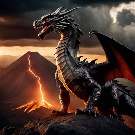 Black Dragon By Lordsvendsen On Deviantart