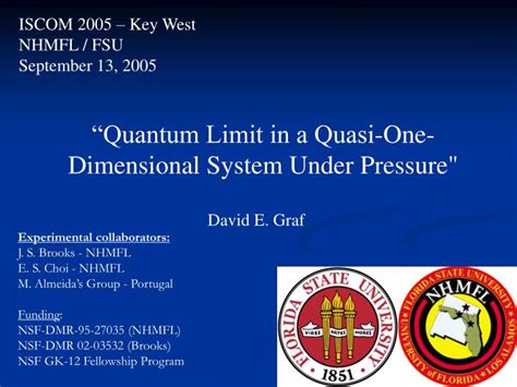 Ppt “quantum Limit In A Quasi One Dimensional System Under Pressure Powerpoint Presentation