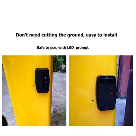 레이더 차량 감지기 장애물 배리어 감지 컨트롤러 레이더 유도 감지기 센서 자동차 주차 시스템용 쉬운 설치 스마트 카드 시스템