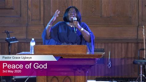 Peace Of God Pastor Grace Ugbeye Youtube