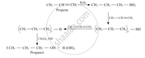 Write the main product(s) in each of the following reactions CH3-CH=CH2 - Chemistry | Shaalaa.com