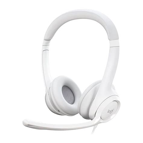 Headset Logitech H390 Usb Branco 981 001285 Pichau