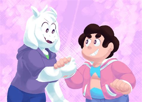 Beyondtale Asriel And Steven By Superkirbylover On Deviantart