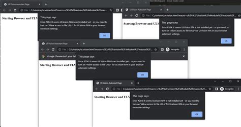 issue with concurrent execution bug reports ui vision ai and ocr