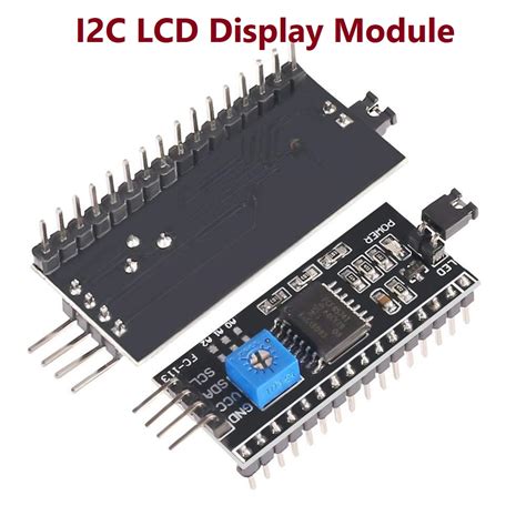 I C LCD Display Module TWI SPI Serial Interface Module V Pin Leads Serial Module I C Display