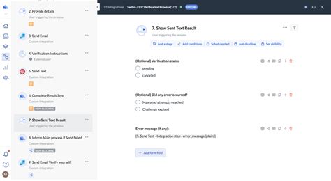 Use Twilio Verification Next Matter