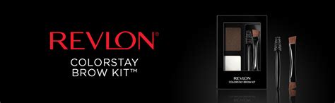 Revlon Colorstay Brow Kit Includes Longwear Brow Powder Clear Pomade Dual Ended