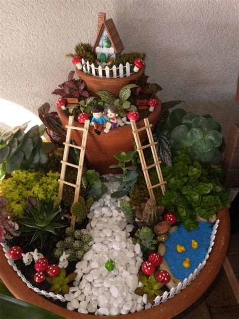 Meu Jardim Jardins De Fadas Em Miniatura Jardim De Fadas Dicas De Jardinagem