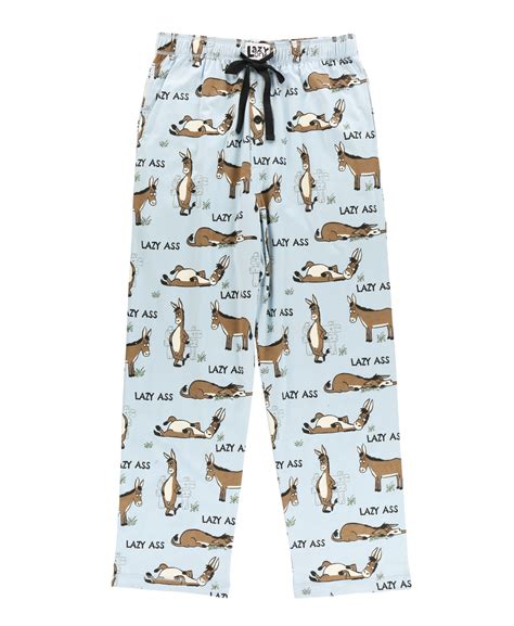 Lazy Ass Blue Men S PJ Pants