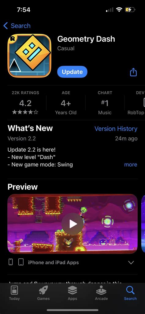 Check App Store R Geometrydash