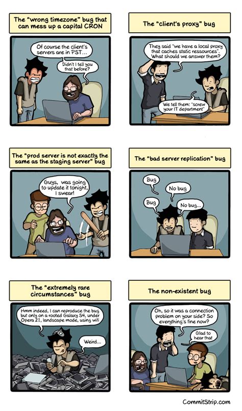 Top 6 Worst Bugs Ever Commitstrip