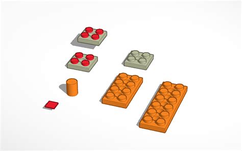 3d Design Lego Brick Tinkercad