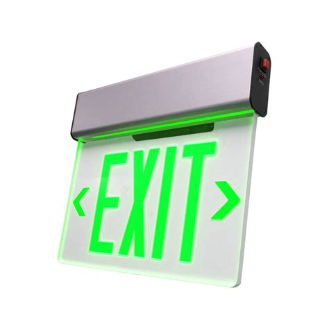 EXL2 LED Edge Lit Exit Sign NICOR Lighting