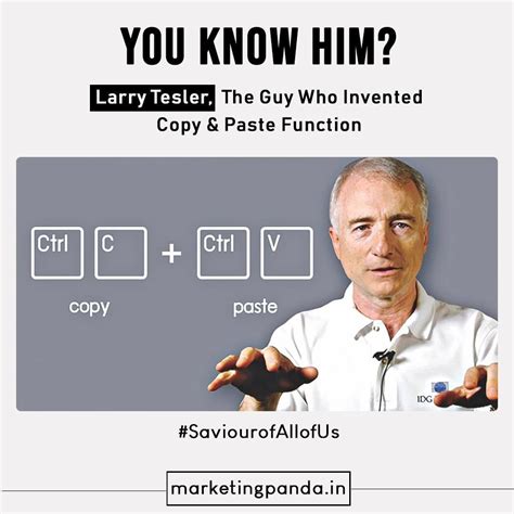 who invented the copy paste function inventions past guys