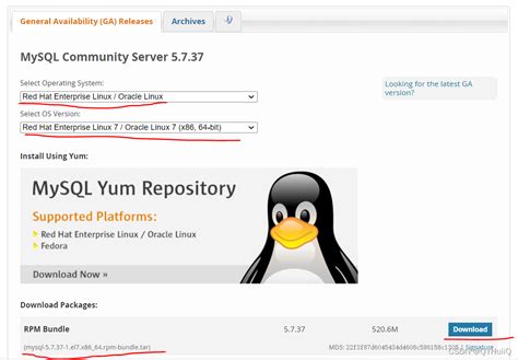 Centos7使用rpm Bundletar安装mysqlrpm Bundle Csdn博客 Centos7使用rpm Bundletar安装mysqlrpm Bundle Csdn博客