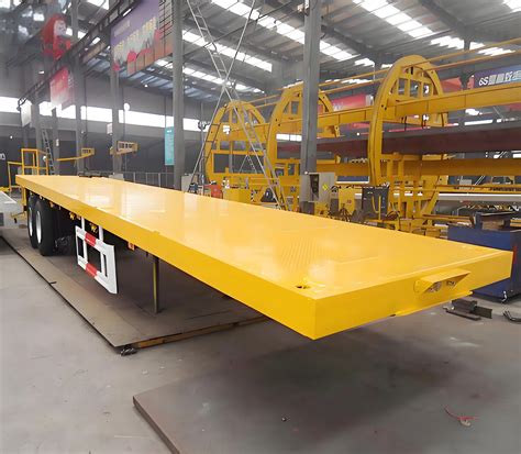 Flatbed Trailer 40ft Container Chassis Trailer Intermodal Chassis With Twist Lock 20ft Skeleton