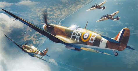 Download View Of The Iconic Wwii British Fighter The Supermarine