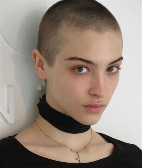 Instagram Photo By LERA ABOVA Apr At Pm UTC Shaved Head Women Shaved Hair Women