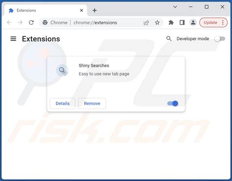 Shiny Searches Browser Hijacker Simple Removal Instructions Search