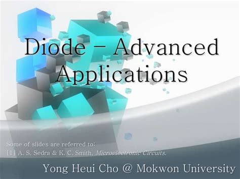 Diode Advanced Applications Pptx
