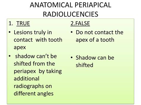 Periapical Radiolucencies Pptx