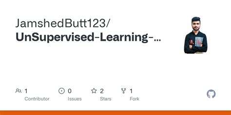 github jamshedbutt123 unsupervised learning model