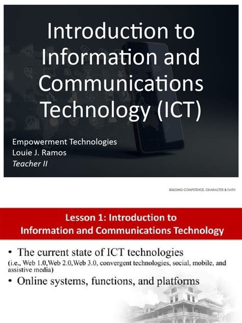 lesson 1 introduction to ict pdf