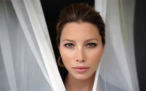 Jessica Biel Face Wallpaper Celebrities Wallpaper Better