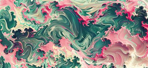 Abstract Swirling Patterns In Vibrant Colors Create A Dynamic Visual Experience Background