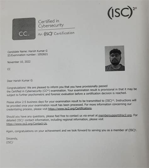 👓harish Kumar On Linkedin Cybersecurity Isc2 Linkedin