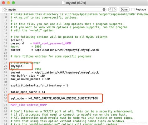 Mac下mamp Pro的mysql关闭严格模式mac 关闭mysql 严格模式 Csdn博客
