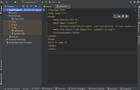 Flask튜토리얼pycharm에서flask애플리케이션만들기 Pycharm博客 Bob体育官方app下载