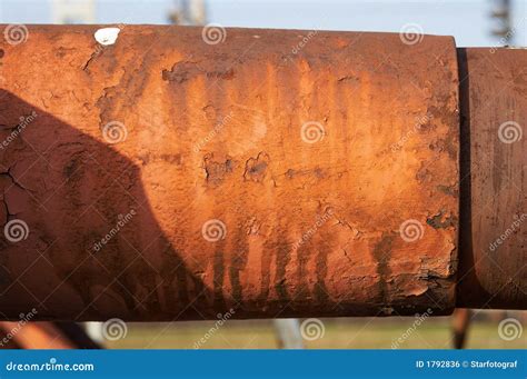 Rusty Pipe Stock Photo Image Of Urban Statioin Buffer 1792836