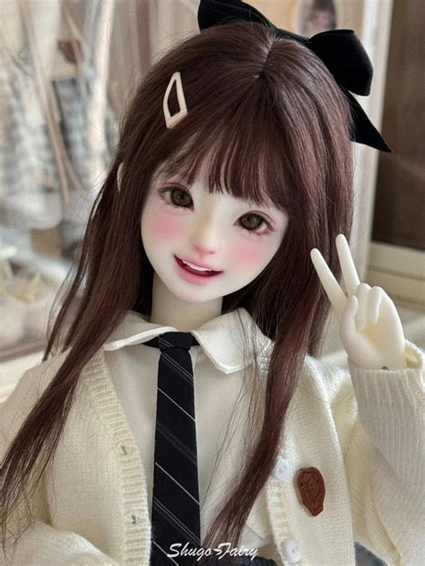 Preorder Lucky Bjd Doll Nude Dolls Sweet Girl Smile Expression Cuty Ball Jointed Doll Bjd