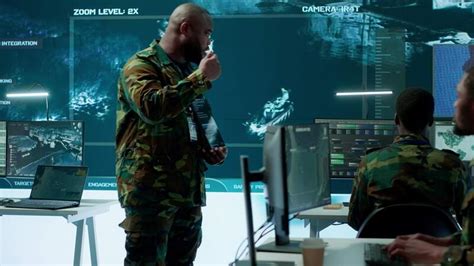 Military Officer Leads Cybersecurity Efforts In A High Tech Control