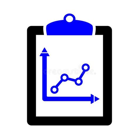 Performance Metrics Icon Stock Vector Illustration Of Statistics 366375453