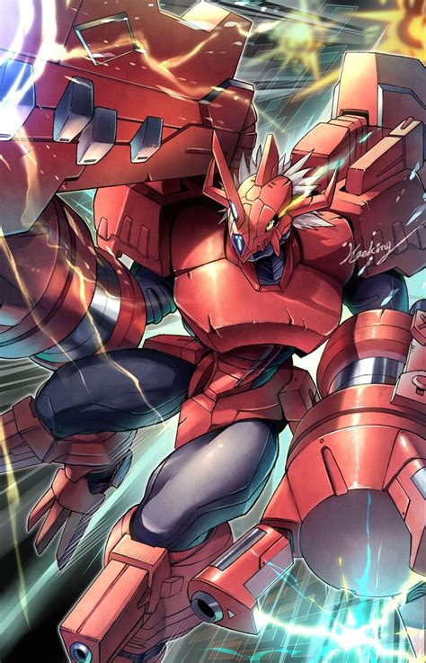 Blitzgreymon Digimon Drawn By Haweking Danbooru
