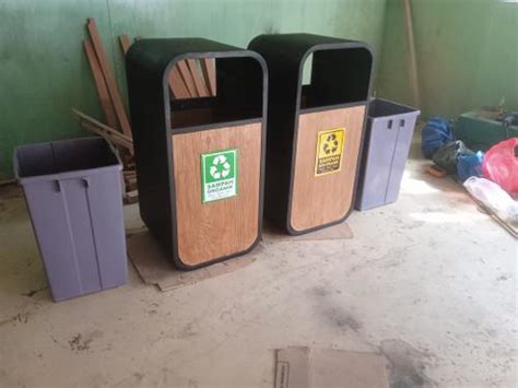 Jual Tempat Sampah Custom Plat